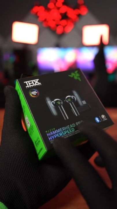 Razer Hammerhead Pro HyperSpeed (หูฟังไร้สาย) - True Wireless Gaming ...
