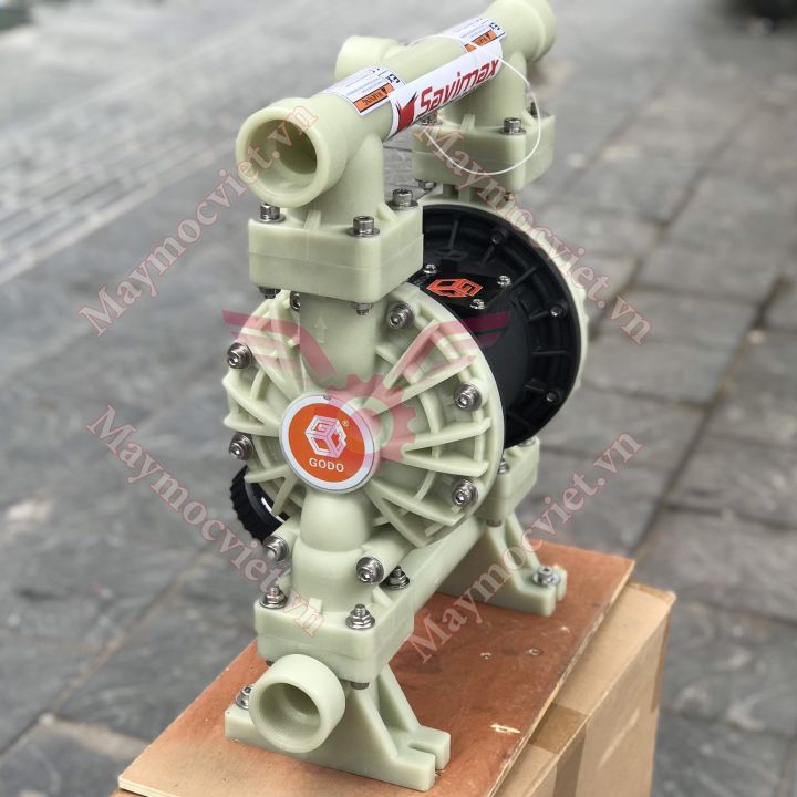 Bơm màng khí nén GODO QBY3-40STFF thân nhựa | Lazada.vn