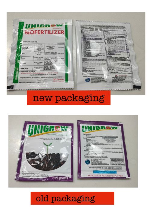 UNIGROW Biofertilizer (Brevibacillus Laterosporus)old packaging | Lazada PH