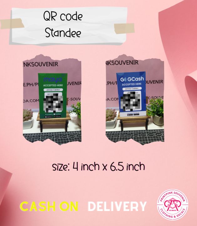 QR code Standee | Lazada PH