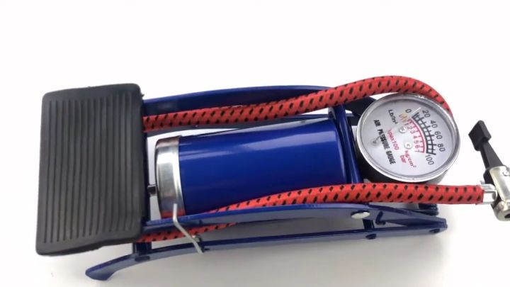 Pompa injak motor mobil pompa balon pompa sepeda mini portable Foot ...