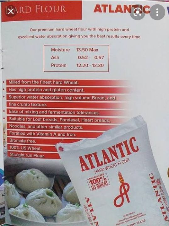 ATLANTIC 1ST CLASS BREAD FLOUR PER 1KG | Lazada PH
