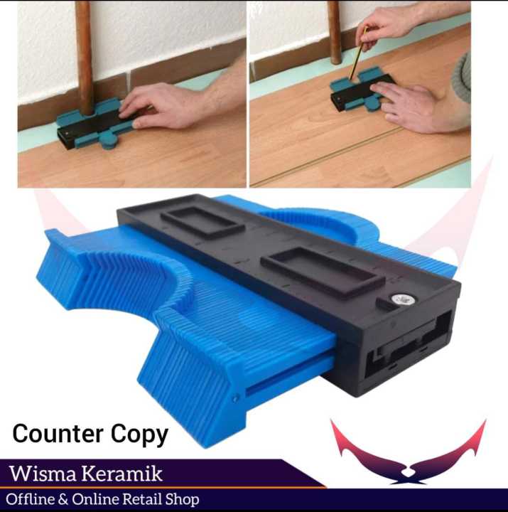 contour profile copy gauge duplicator alat copy jiplak profile 5 inch ...