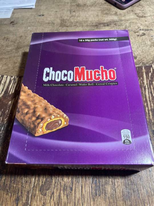 Choco Mucho Milk Chocolate Wafer Roll Cereal Crisps 10packsx30grams ...