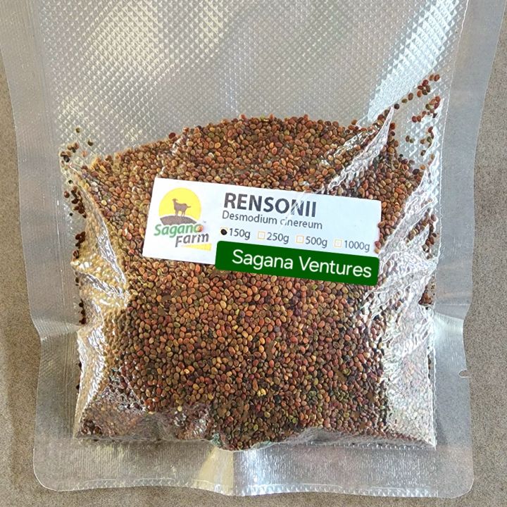 Rensonii Seeds 50g to 150g (Desmodium cinereum) Forage for Livestock ...