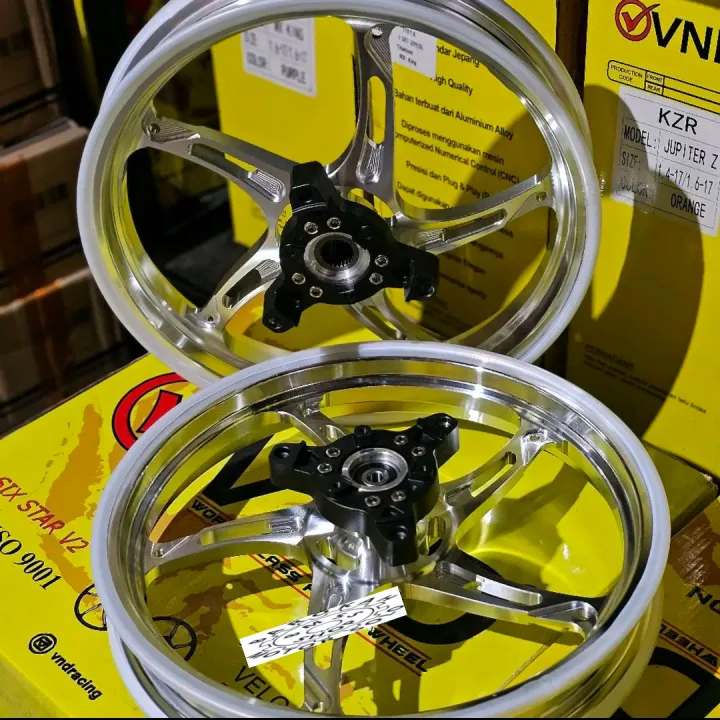 Velg Vnd New Speed Yamaha Aerox Alpha - Aerox Turbo 185 215 R14 Chrome ...