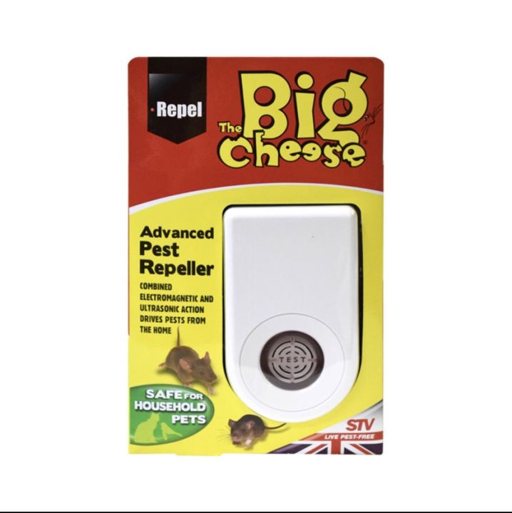 Repel Big Cheese Alat Pengusir Tikus Ultrasonic Electromagnetic ...