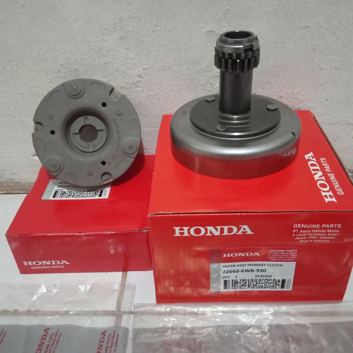 PAKET HEMAT LONCENG MANGKOK + KAMPAS GANDA OTOMATIS KWB HONDA REVO ABSOLUTE / BLADE LAMA ORI ...