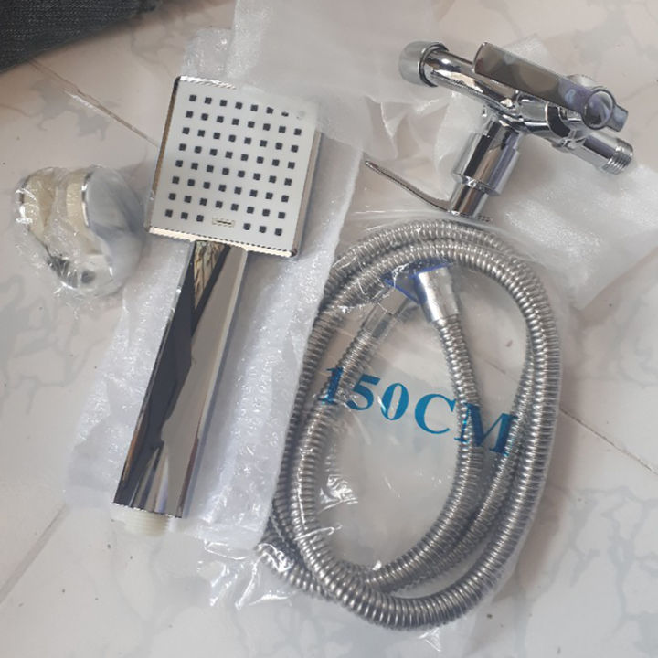 [Five-year Warranty] 304 Stainless Steel Telephone Shower Set With Two ...