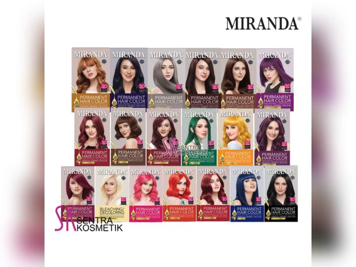 MIRANDA Hair Color BLUE BLACK MC 15 - Cat Rambut Warna Biru Tua ...