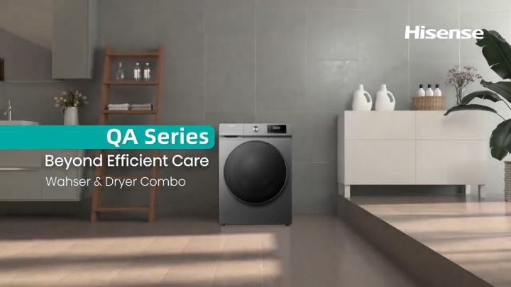Hisense (10.5KG/7KG) Front Load Washer and Dryer WD3Q1043BT Washing ...