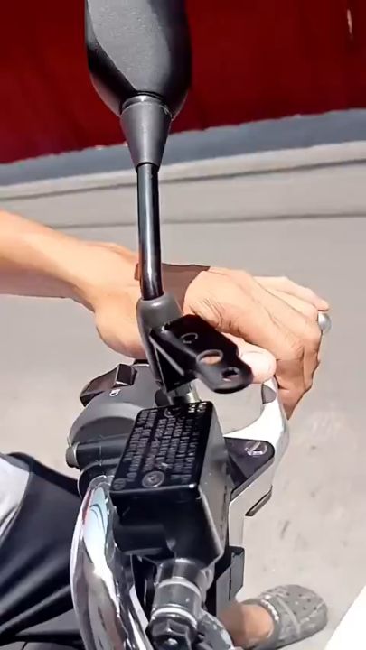 Motorcycle Headlight Mounting Bracket, Universal Aluminum Alloy ...