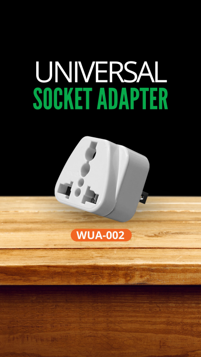 OMNI Universal Socket Adapter 10A 250V~ - WUA-002-PK | Lazada Philippines