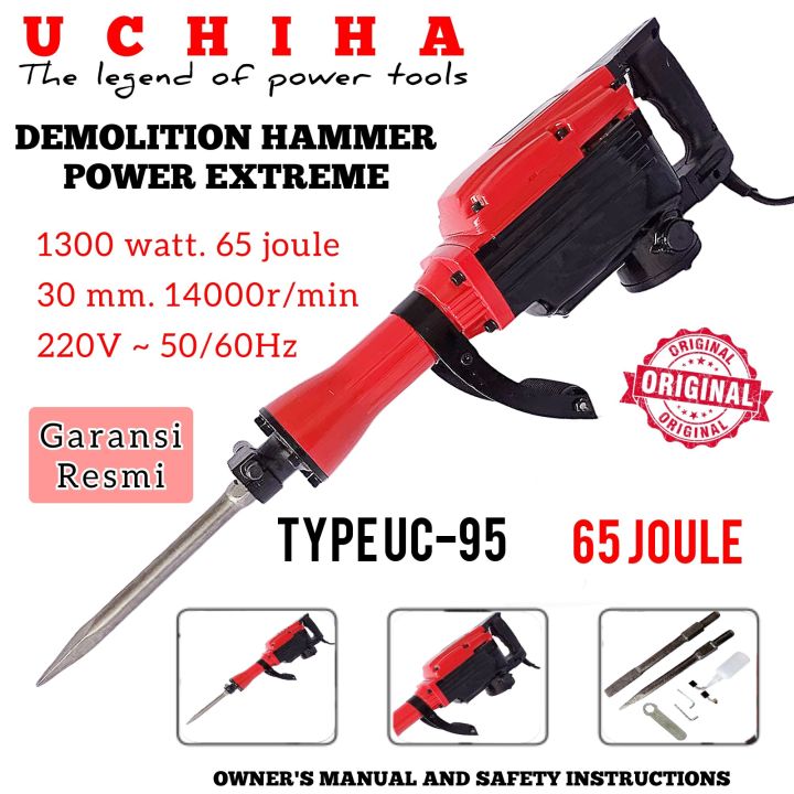 MESIN JACK HAMMER UCHIHA BOBOK ASPAL UCHIHA TYPE UC95 HEAVY DUTY ...
