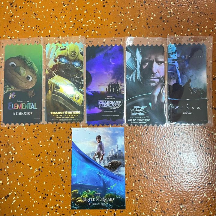 COLLECTIBLE TICKET ลิขสิทธิ์แท้จากโรงภาพยนตร์ SF Cinema | Lazada.co.th