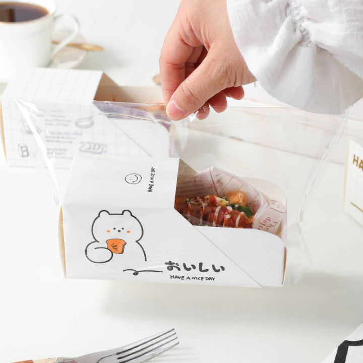 Box Internet Celebrity Sandwich Drawer Box Tamagoyaki Toast Take out ...