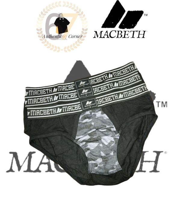 Authentic Macbeth 3n1 Hipster Brief | Lazada PH
