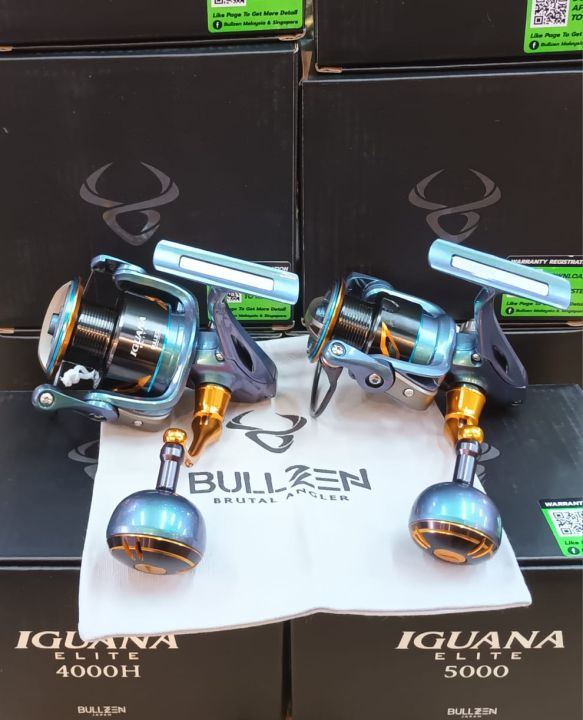 BULLZEN IGUANA ELITE FISHING REEL SPINNING REEL | Lazada