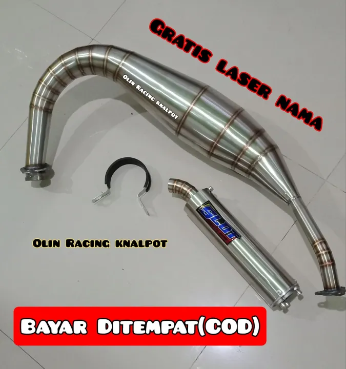 Knalpot Rx King Repsol Stenlis Original Slot Gratis Tulis Nama | Lazada ...