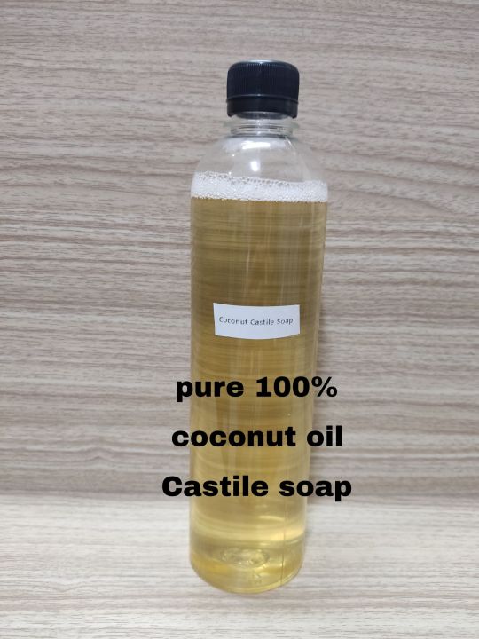 Castile Soap 100% Pure (Unscented) / Handwash / Bodywash / Shampoo ...