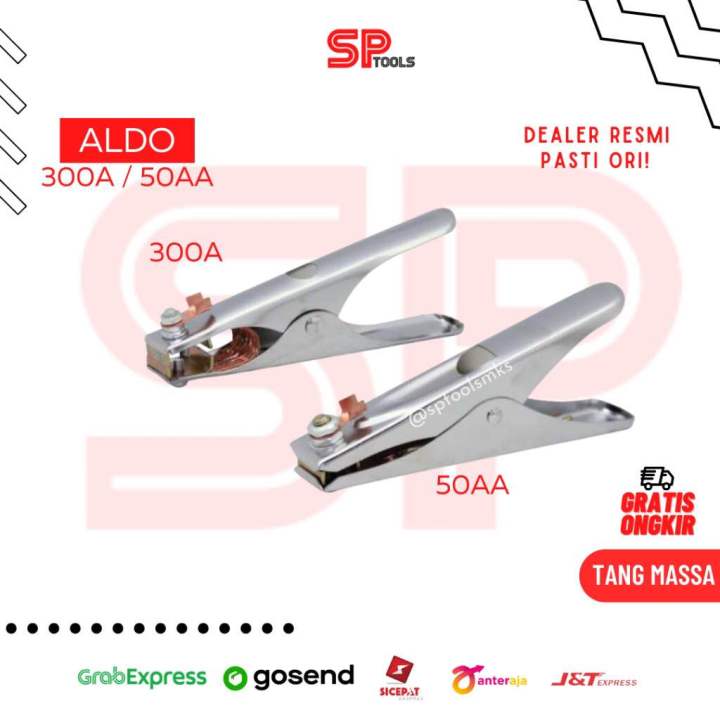 TANG LAS MASSA MASA / STANG JEPITAN LAS EARTH CLAMP 300A 500A ALDO ...