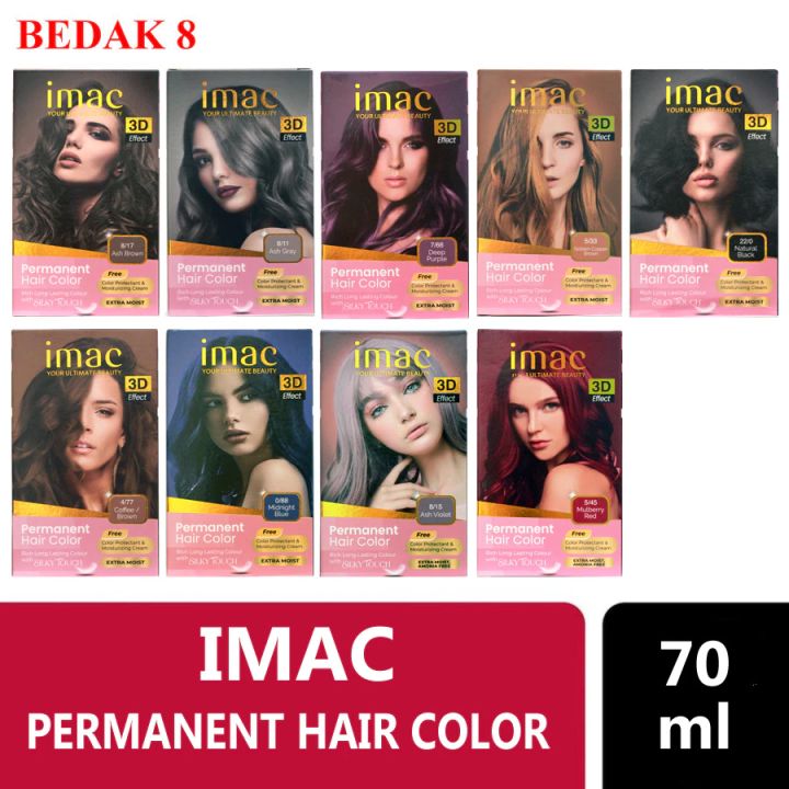 IMAC Permanent Hair Color 70 ML | Pewarna Rambut Permanent | Lazada ...