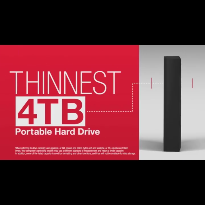 Seagate Plus Slim 1TB 2TB External Hard Drive For Mac and Windows ...