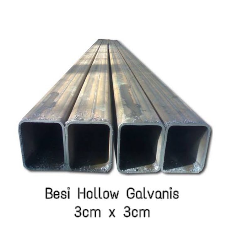 Besi Hollow Galvanis 3cm x 3cm. 1mm | Lazada Indonesia