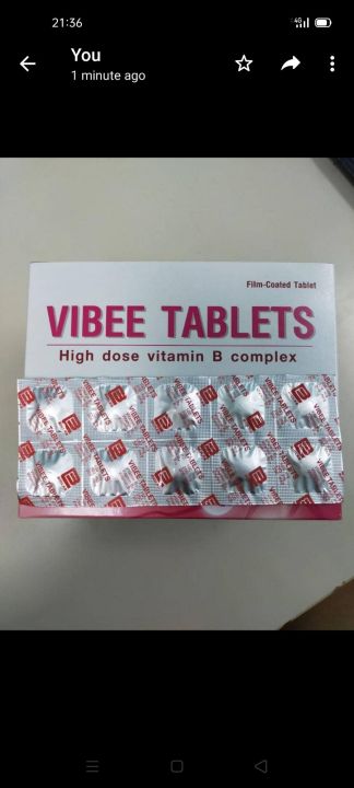 VIBEE TABLETS NEUROBION B COMPLEX 10 BIJI | Lazada