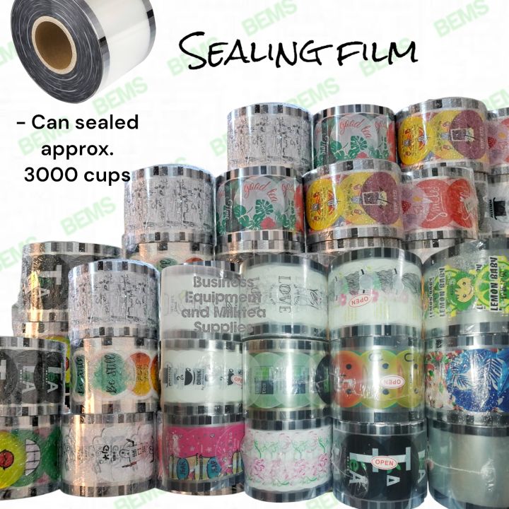SEALING FILM COVER LID FOR CUP SEALER MACHINE 3000 shots sealed sealing ...