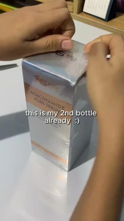 Ashley Shine 5% Niacinamide Pure Serum Anti aging Antioxidant Whitening and Hydrating Reduce ...