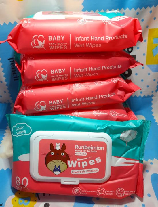 TSW Runbeimian Wet Baby Wipes | Lazada PH