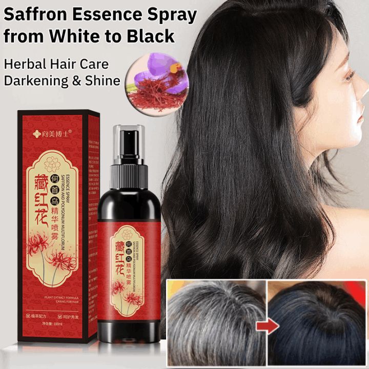 Saffron Essence Spray From White To Black Polygonum Multiflorum Natural ...