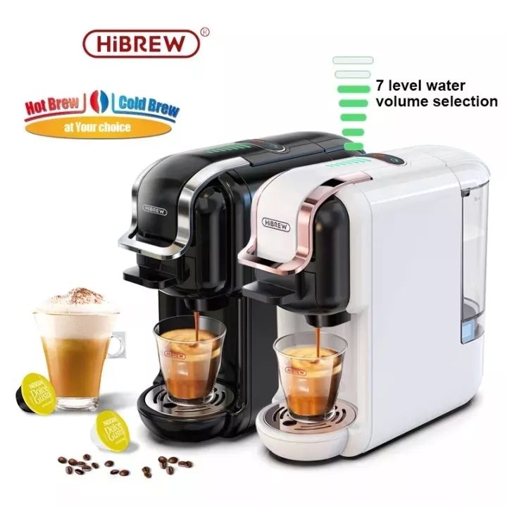 HiBREW hot/cold Capsule Coffee Maker Machine 5 in 1 On Sale Multiple Capsule Espresso Coffee ...