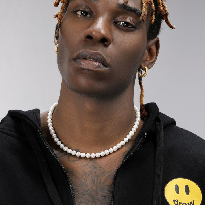 Pearl necklace asap rocky store