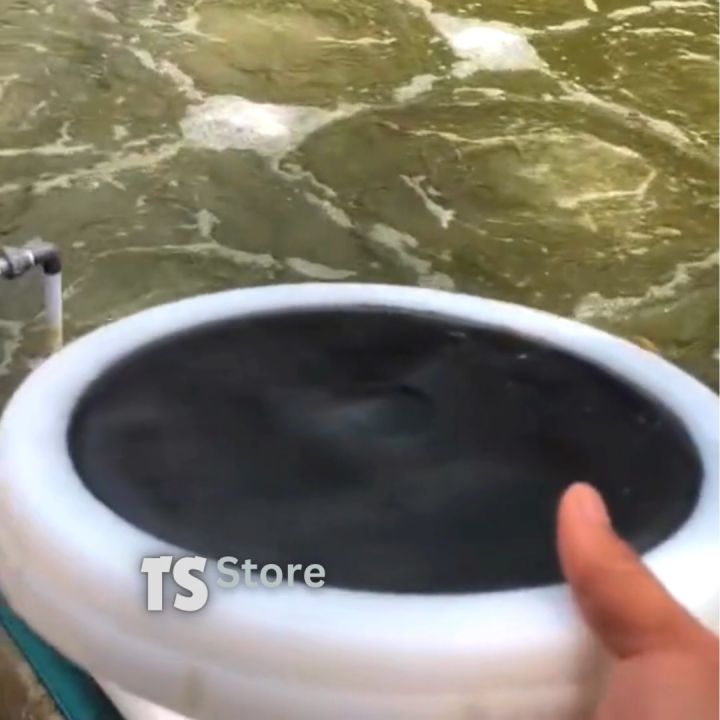 fine bubble diffuser aerasi kolam bioflok instalasi pengolahan air stp ...