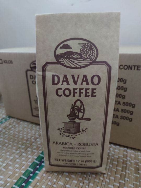 Davao Coffee Arabica-Robusta 500g | Lazada PH