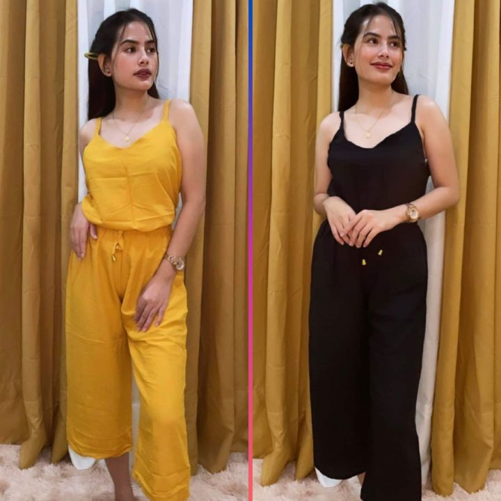 SPAG TERNO PANTS CHALLIS FABRIC FIT SMALL TO LARGE | Lazada PH