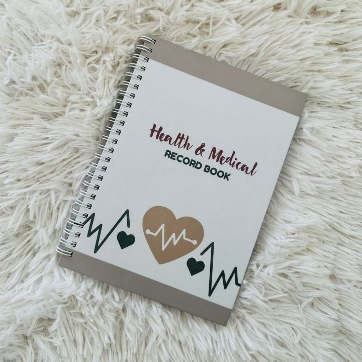 ADULT /SENIOR MEDICAL HEALTH RECORD | CHECK-UP RECORD BOOK ...