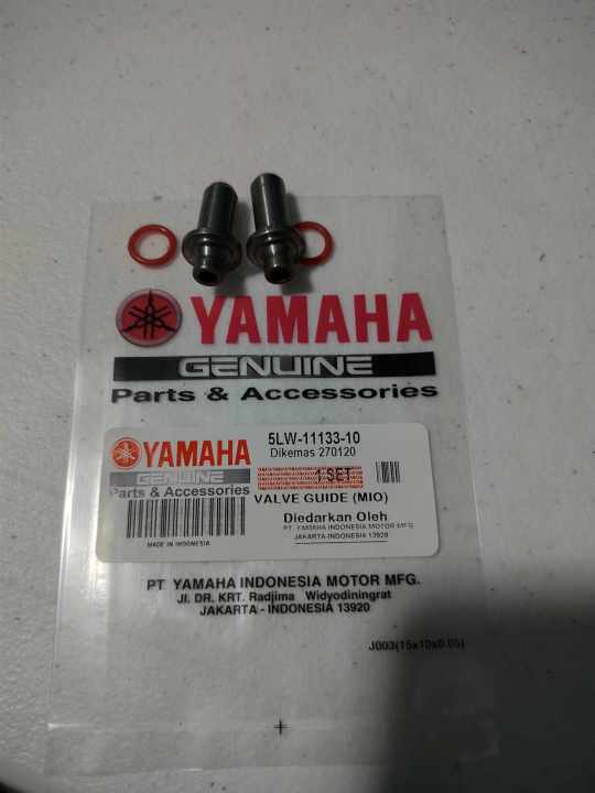Yamaha Valve Guide (MIO) Set Genuine Part Made in Indonesia | Lazada PH