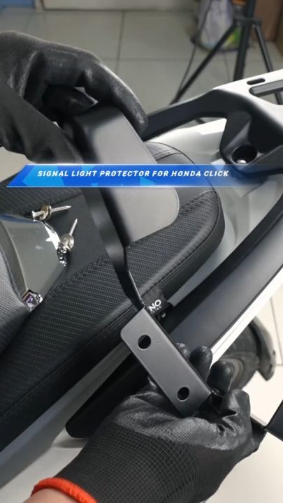 Alloy Signal Light Protector For Honda Click V2 V3 160 Anti-Crash Heavy ...