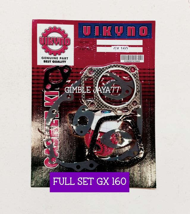 GX 160 PACKING SET KOMPLIT UNTUK MESIN DIESEL GENSET | Lazada Indonesia