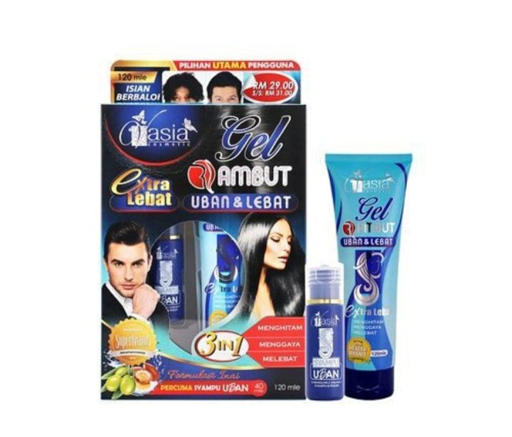 Gel Rambut Extra Lebat | Lazada