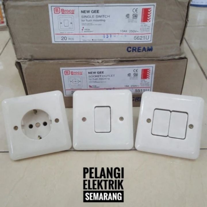 colokan/stopkontak/saklar IB broco | Lazada Indonesia