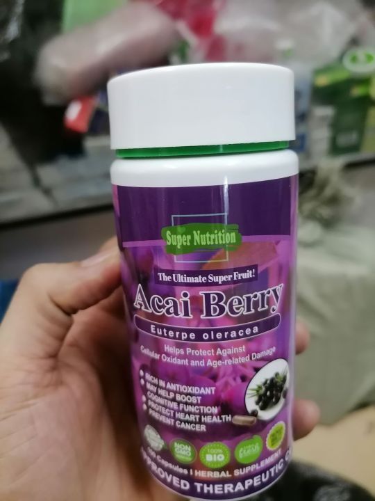 acai berry 100capsule(bellevine | Lazada PH