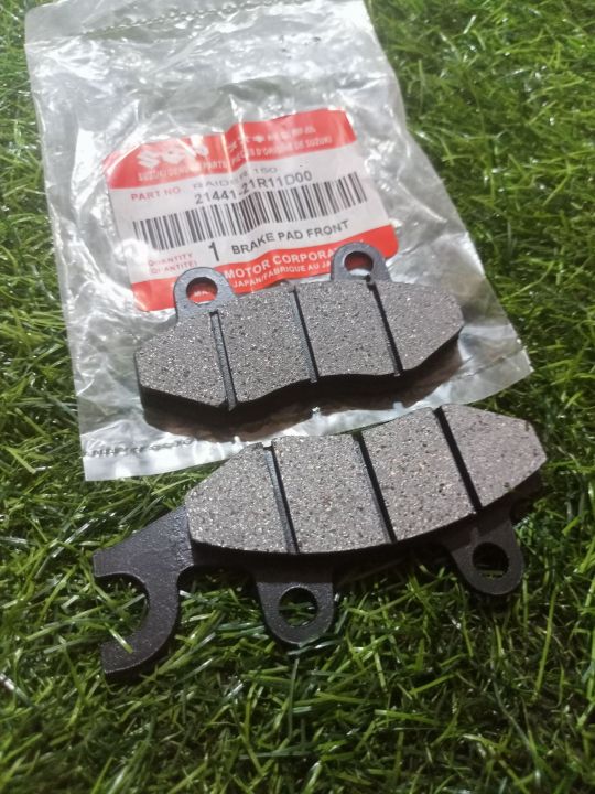 Brake Pad For Suzuki Raider 150 Front Genuine Parts | Lazada PH