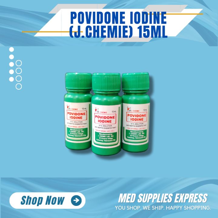 POVIDONE IODINE 15ML | Lazada PH