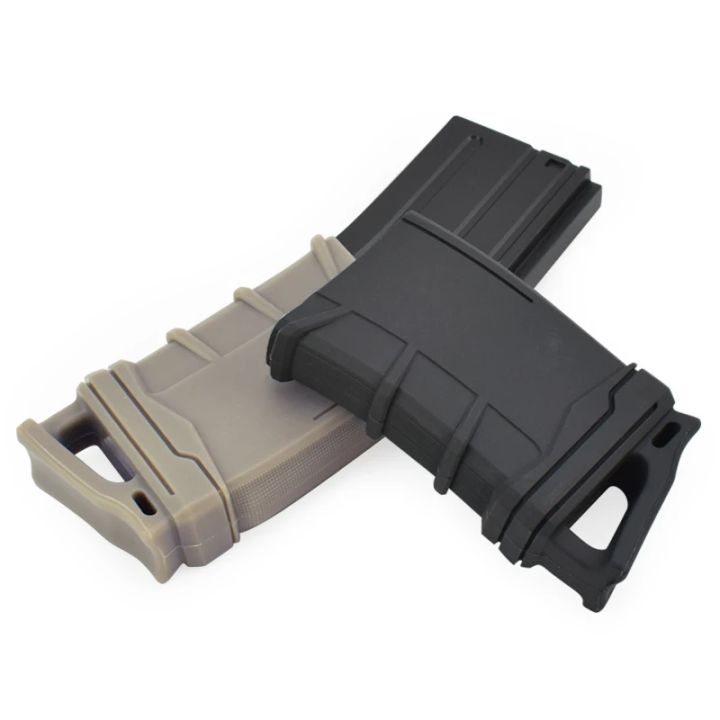 Tactical M4 M16 Fast Mag Rubber Holster Sleeve Magazine Pouch Airsoft ...