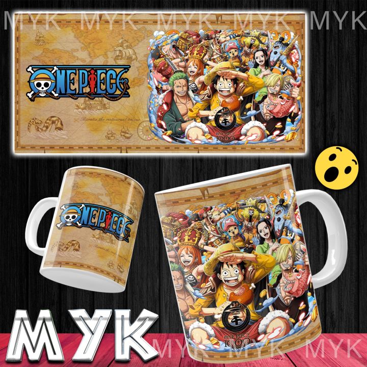 ONEPIECE ANIME MUG DESIGN By MYKPRINTINGHOUSE | Lazada PH