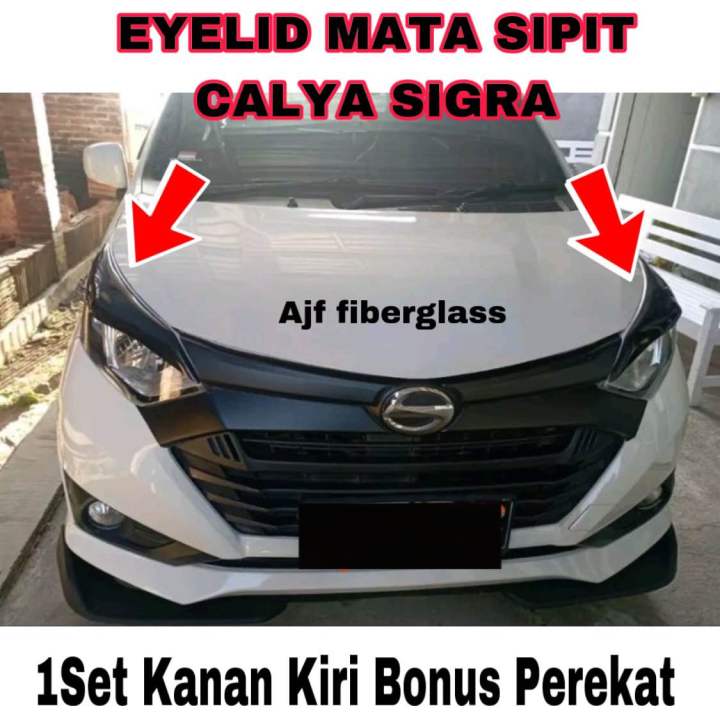Eyelid Mata Sipit Cover Headlamp Calya Sigra 1set Lazada Indonesia